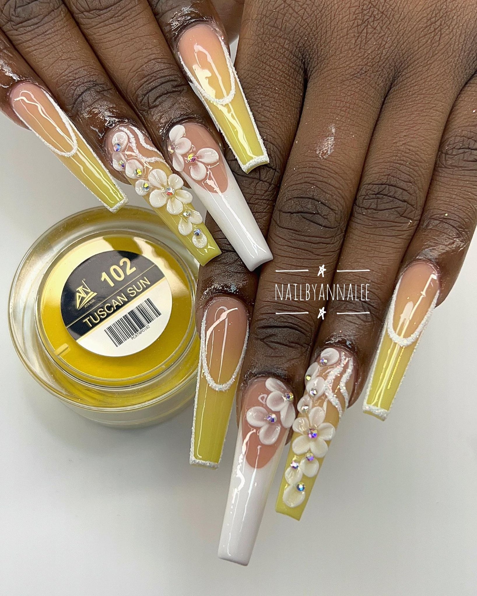 WHOLE LINE 200 COLORS TRIO 4 IN 1 MATCHING - ACRYLIC, DIPPING, OMBRE ...