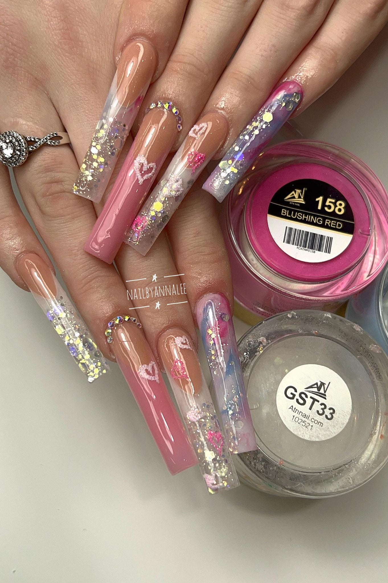 WHOLE LINE 200 COLORS TRIO 4 IN 1 MATCHING - ACRYLIC, DIPPING, OMBRE ...