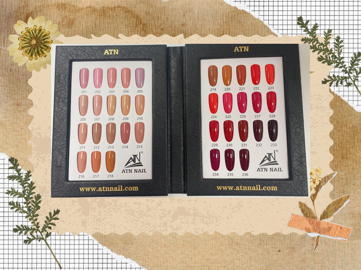 BOOK SAMPLE 36 NEW COLOR — ATN Nail Supply