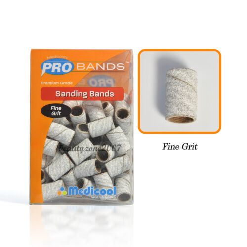 Medicool Pro Sanding Bands | White Color — ATN Nail Supply
